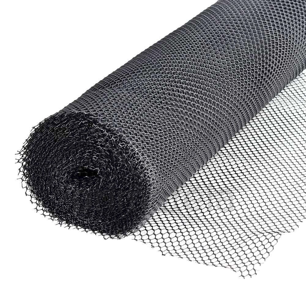 TELA PLÁSTICA HEXAGONAL VIVEIRO x m